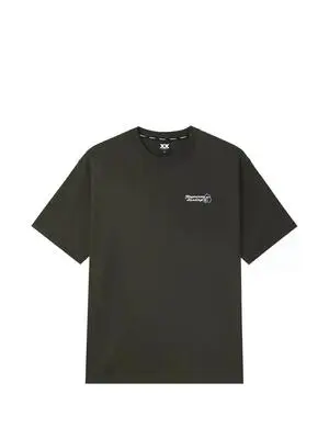 FINGERCROXX Logo-print Cotton T-shirt - Grey