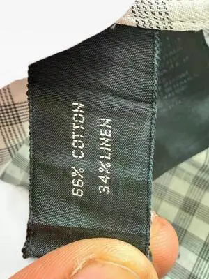 TOM FORD Gingham Button-down Shirt