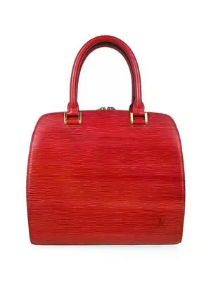 LOUIS VUITTON 1997 Epi Pont Neuf Tote Bag - Red