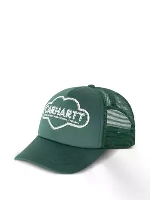 Carhartt Work In Progress Cloud Heart Trucker Cap - Green