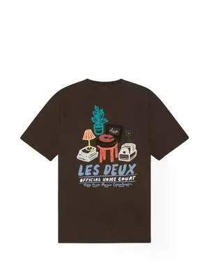 LES DEUX Graphic-print T-shirt