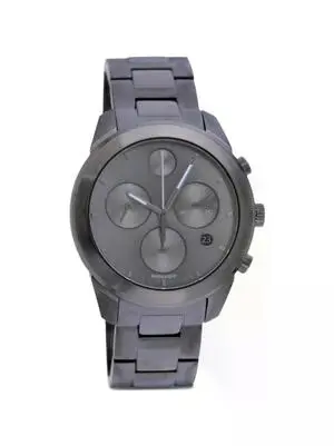 Movado 42mm Chronograph Watch - Black