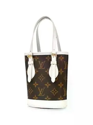 LOUIS VUITTON 2010-2020s Nano Bucket 2way Monogram Bag