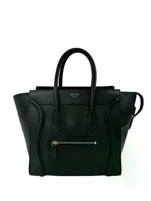 CELINE 2017 Micro Smooth Calfskin Luggage Tote Bag