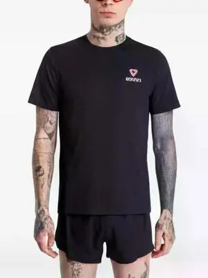 SAYSKY Motion Slogan-print T-shirt - Black