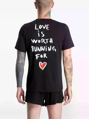 SAYSKY Motion Slogan-print T-shirt