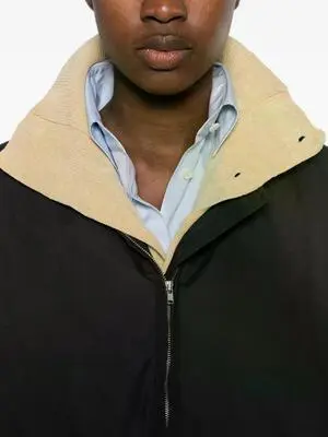 LAMRONS Zip-up Jacket With Elasticated Cuffs And Hem