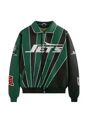 Kith X Jeff Hamilton Nfl Jets Varsity Jacket - Green