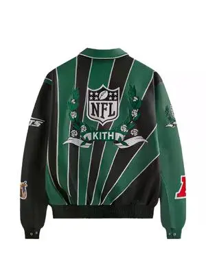 Kith X Jeff Hamilton Nfl Jets Varsity Jacket