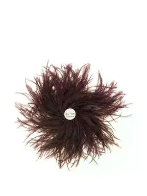 GIANLUCA CAPANNOLO Ostrich Feather Brooch