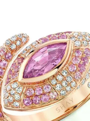 Shay Evil Eye Sapphire And Diamond Ring