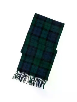 Polo Ralph Lauren Tartan-pattern Scarf - Blue