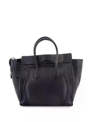 Celine Luggage Bag Smooth Leather Mini Tote Bag