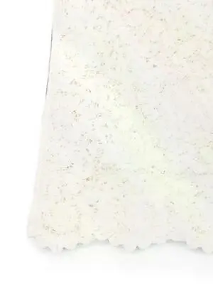SEMICOUTURE Guipure-lace Sleeveless Top