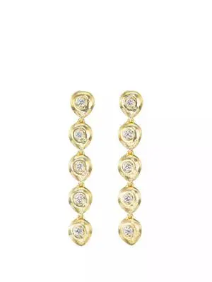 RENE BARNES Reverie Iii Diamond Earrings - Gold