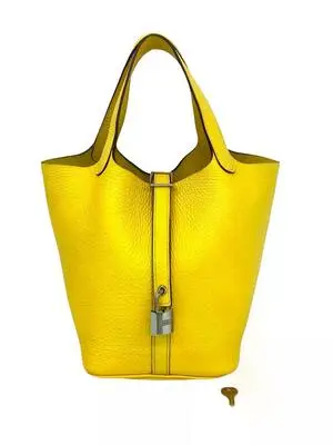Hermès 2000 Clemence Picotin Lock 18 Handbag