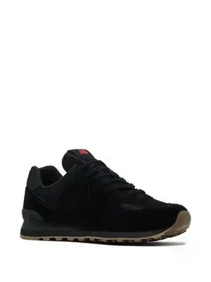 NEW BALANCE 574 Year Of The Horse Panelled Sneakers - Black