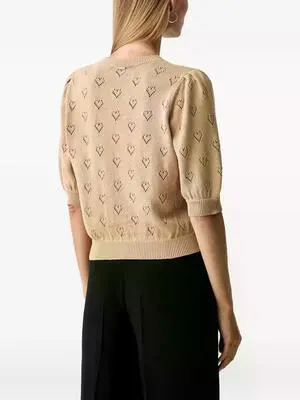 TWINSET Jumper With Heart Pattern