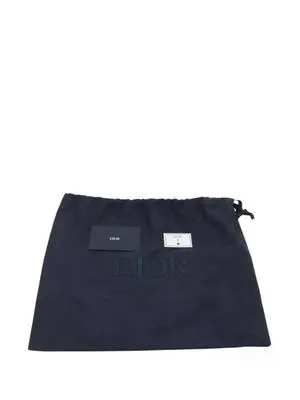 Dior 2019-2020 Grained Calfskin Saddle Crossbody Bag - Neutrals