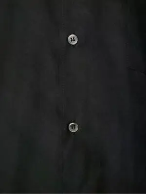 Comme Des Garçons Pleated Asymmetric-hem Shirt