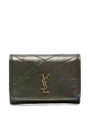 Saint Laurent Niki Wallet - Green