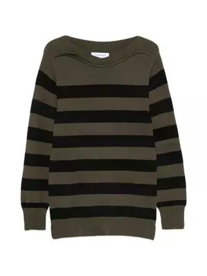 KIKO KOSTADINOV Striped Boat-neck Sweater