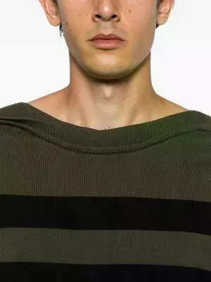 KIKO KOSTADINOV Striped Boat-neck Sweater