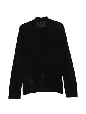 POST ARCHIVE FACTION Zip-up Panelled Cardigan