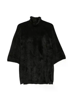SEMICOUTURE Half-sleeve Roll Neck Sweater
