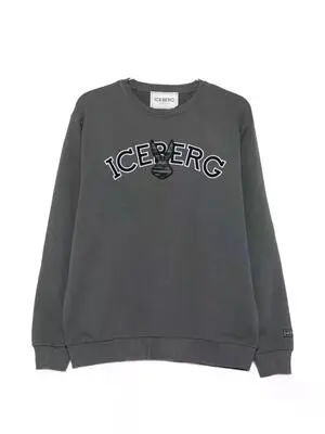 Iceberg Logo-embroidered Sweatshirt