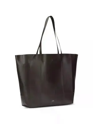 TOTEME Roam Leather Tote - Brown