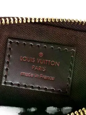LOUIS VUITTON Brooklyn Pochette Plate Damier Crossbody Bag