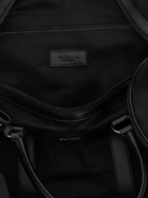 Kiton Leather-trim Weekend Duffel Bag
