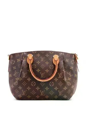 LOUIS VUITTON Turenne Handbag Monogram Canvas Pm Satchel - Brown