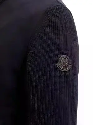 Moncler Wool & Cashmere Zip-up Cardigan
