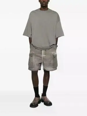 Rick Owens Tommy Raw-cut Oversized Cotton T-shirt
