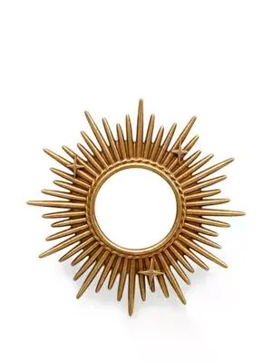 CU I SEEYOU Sunburst Star-embellished Wall Mirror - Gold