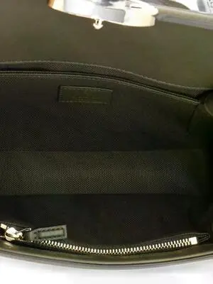 Gucci Go Gg Canvas With Leather Small Shoulder Bag