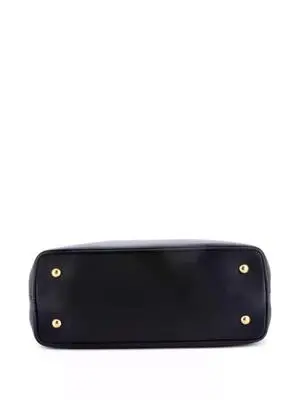 LOUIS VUITTON Capucines Souple Bag Leather Gm Satchel - Black