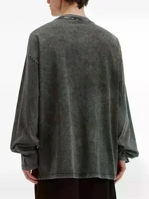 FIVE CM Angel-print Long-sleeved T-shirt