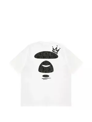 AAPE BY *A BATHING APE Moonface-print T-shirt