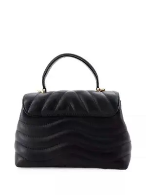 LOUIS VUITTON New Wave Hold Me Top Handle Bag Quilted Leather Satchel