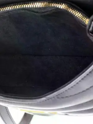 LOUIS VUITTON New Wave Hold Me Top Handle Bag Quilted Leather Satchel