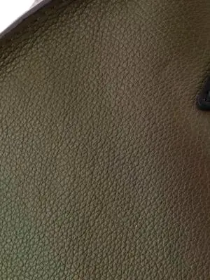 LOUIS VUITTON On My Side Leather With Monogram Canvas Mm Tote Bag