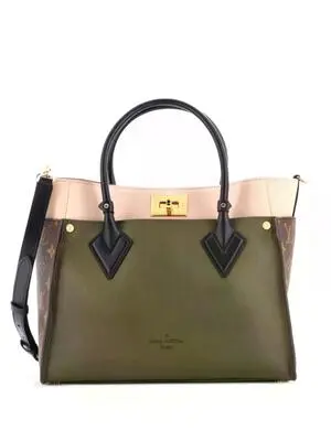 LOUIS VUITTON On My Side Tote Bag Mm Monogram Canvas - Green