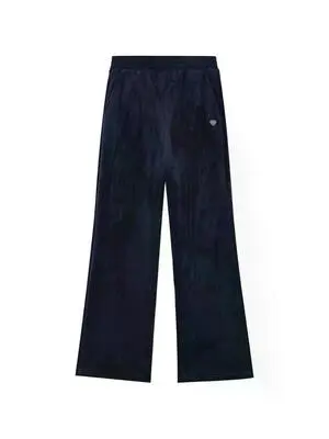 CHOCOOLATE Heart-motif Velour Track Pants
