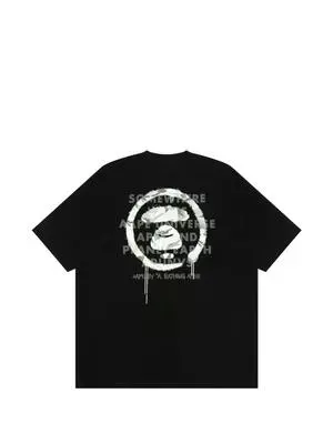 AAPE BY *A BATHING APE Aapeunvs Logo-print Cotton T-shirt
