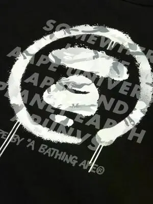 AAPE BY *A BATHING APE Aapeunvs Logo-print Cotton T-shirt