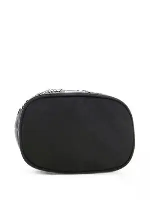 Prada Re-edition 1978 Crystal Embellished Tessuto Mini Bucket Bag - Black