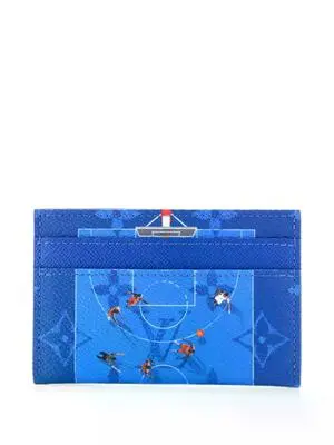 LOUIS VUITTON Double Limited Edition Monogram Sports Canvas Card Holder